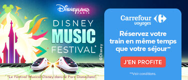 Offre Disneyland Paris : Train + Hôtel + Billets
